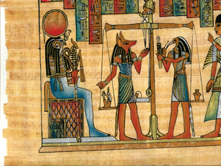Le papyrus support d'écriture